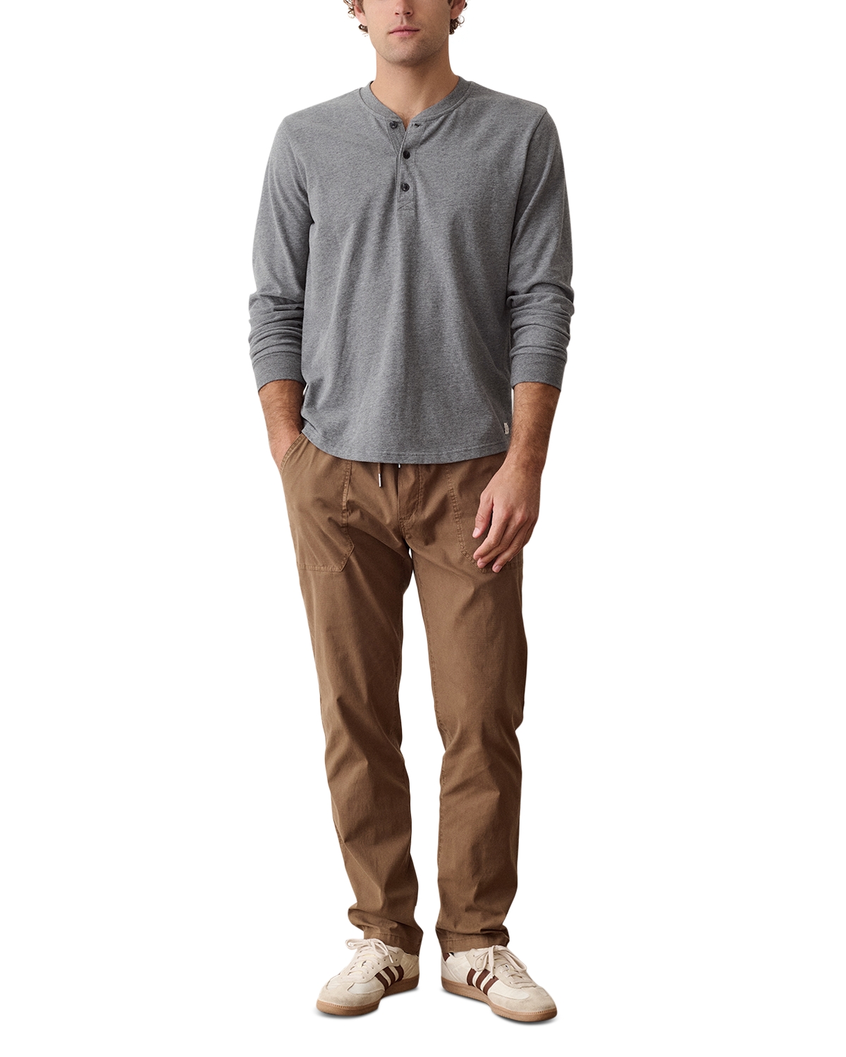 MARINE LAYER luxe jersey henley